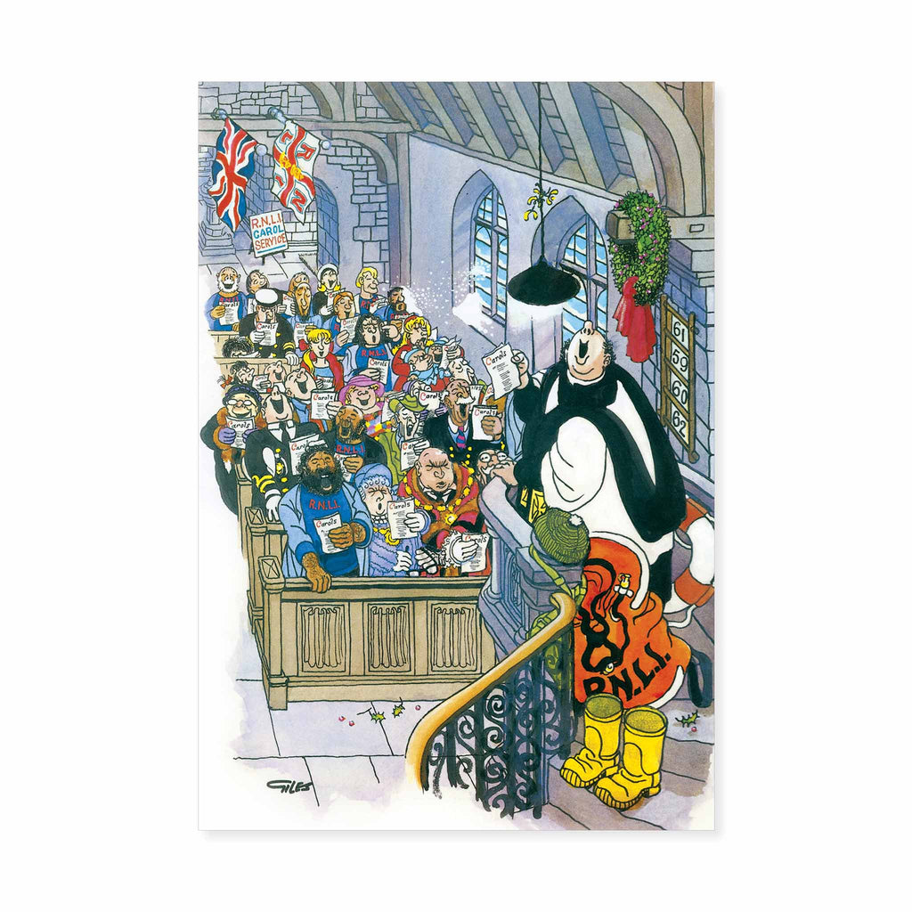 Giles Christmas Cards, Pack of 8 2025 | RNLI Shop