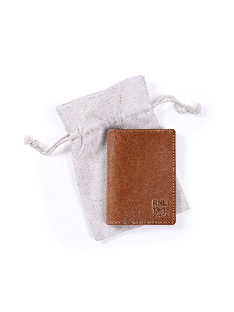 Launch a Memory Leather Card Holder, Swanage | RNLI Shop