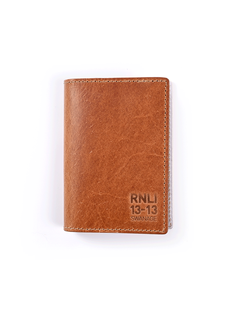 Launch a Memory Leather Card Holder, Swanage | RNLI Shop