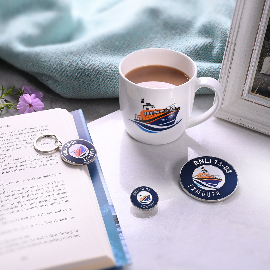 Launch a Memory Pin Badge, Exmouth | RNLI Shop