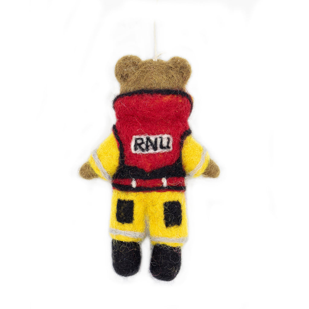 RNLI Crew Teddy Hanging Decoration | RNLI Shop