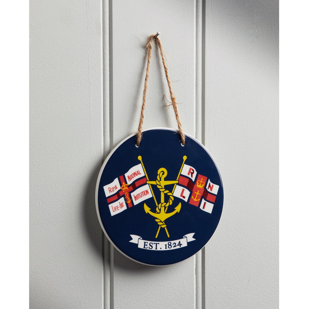 RNLI Heritage Flag Ceramic Sign | RNLI Shop