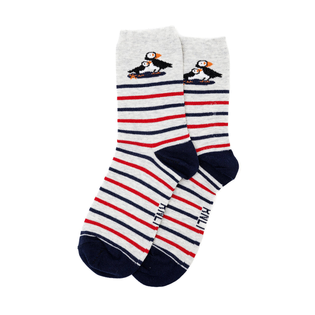 RNLI Puffin Socks, Pack of 2 | RNLI Shop