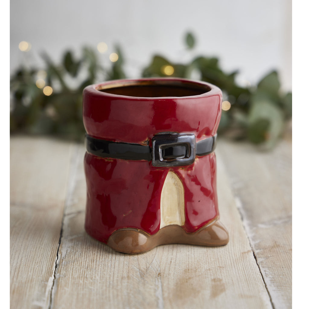 Welly Santa Plant Pot | RNLI Shop