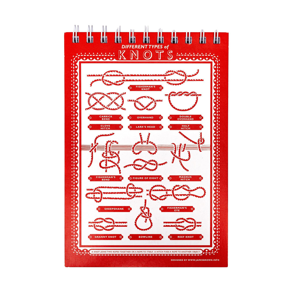 Tie Knots A5 Notebook | RNLI Shop